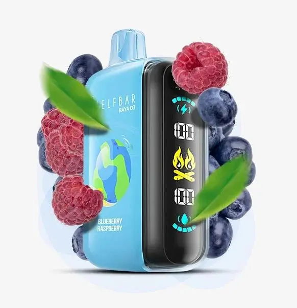 Elf Bar Raya D3 Blueberry Raspberry – 25000 - India Vape Store